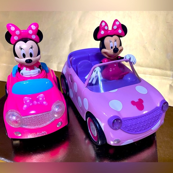 Disney | Toys | Disney Minnie Mouse Push Go Car Lights Sound Minnie ...